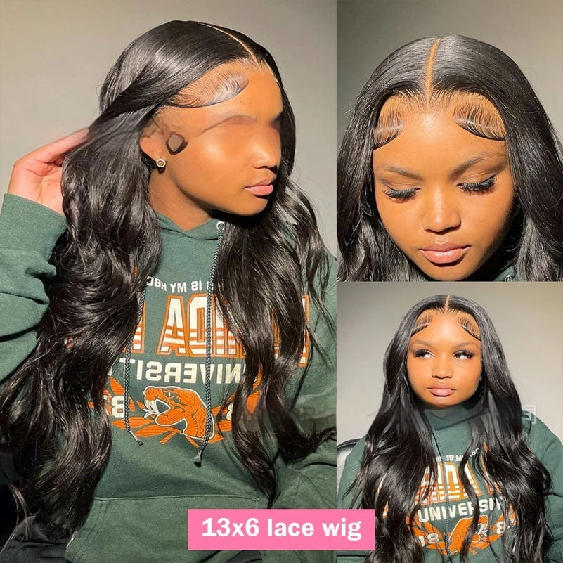 13x6 Front Lace Body Wave Lace Front Wig Human Hair – THE STYLE SPOT